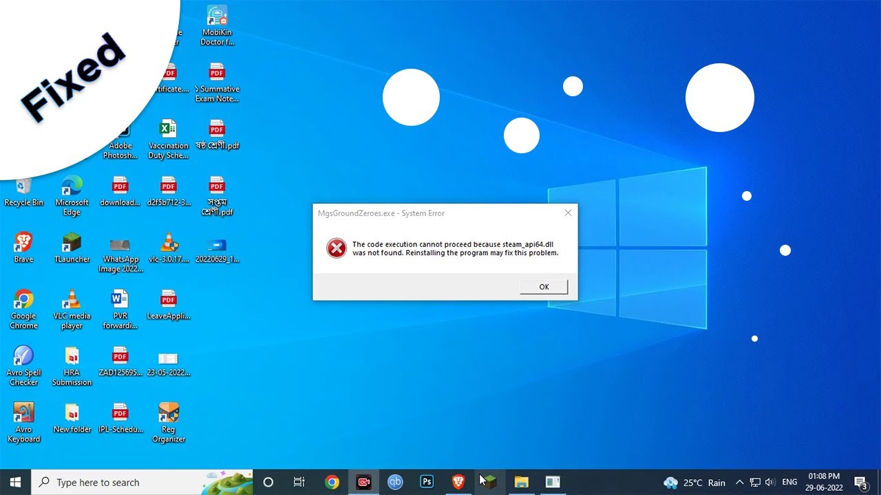 How to fix Dll Files Missing from games by Software World - YouTube