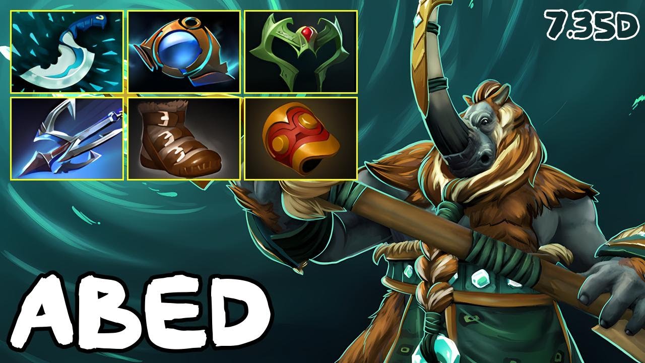 Abed | Magnus Pos 3 | 7.35d | Immortal Dota 2 Pro Plays - YouTube