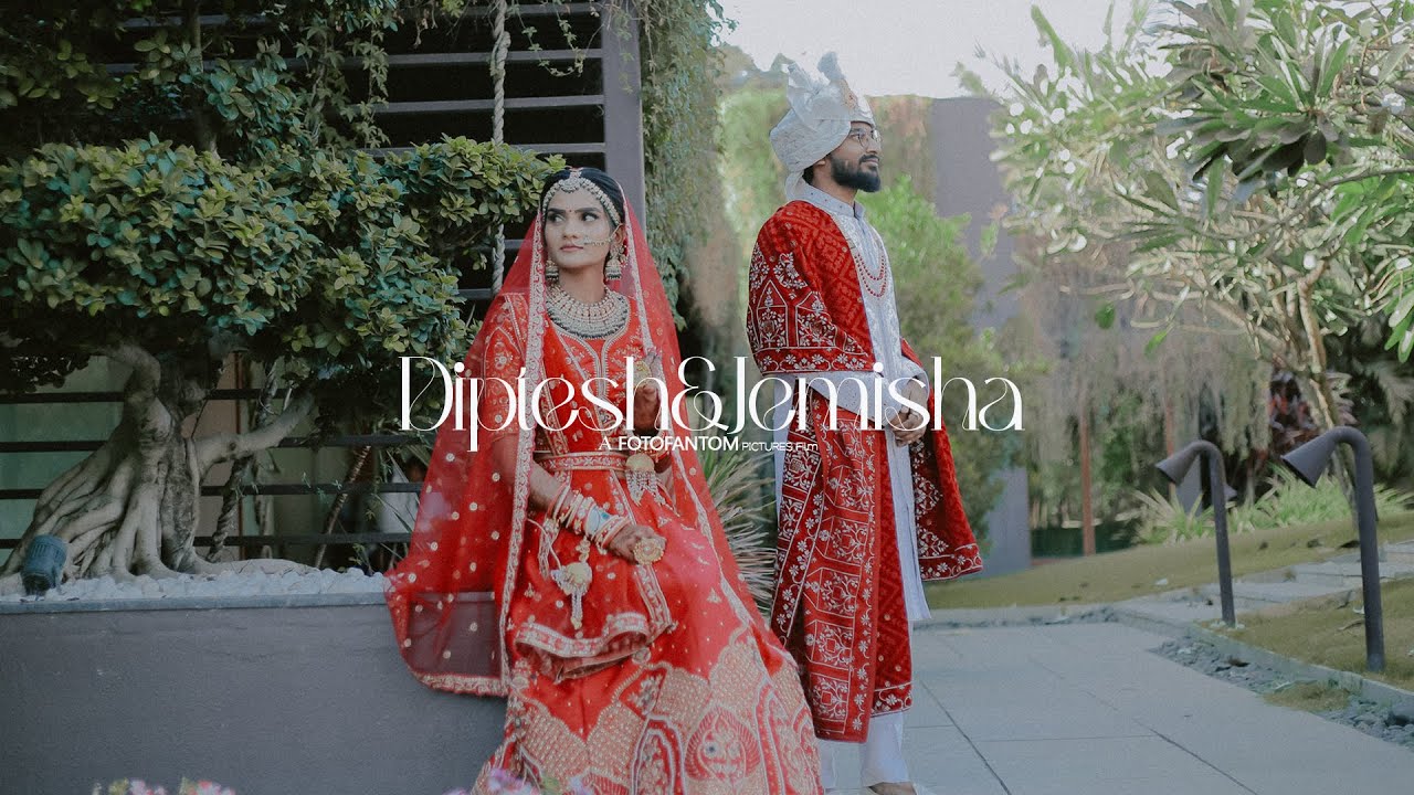 Diptesh & Jemisha I Wedding Highlight I Foto Fantom I Surat - YouTube