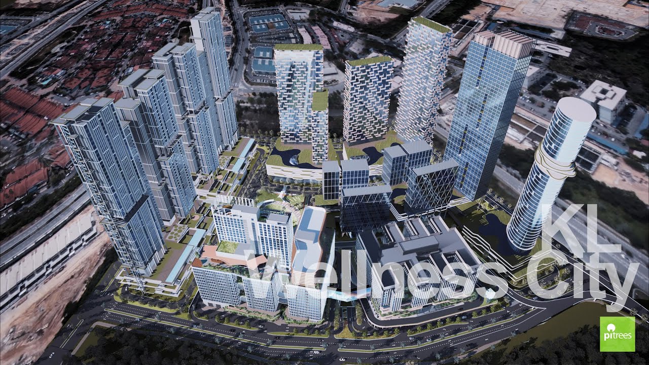 KL Wellness City I Architectural 3D Cinematic Animation - YouTube