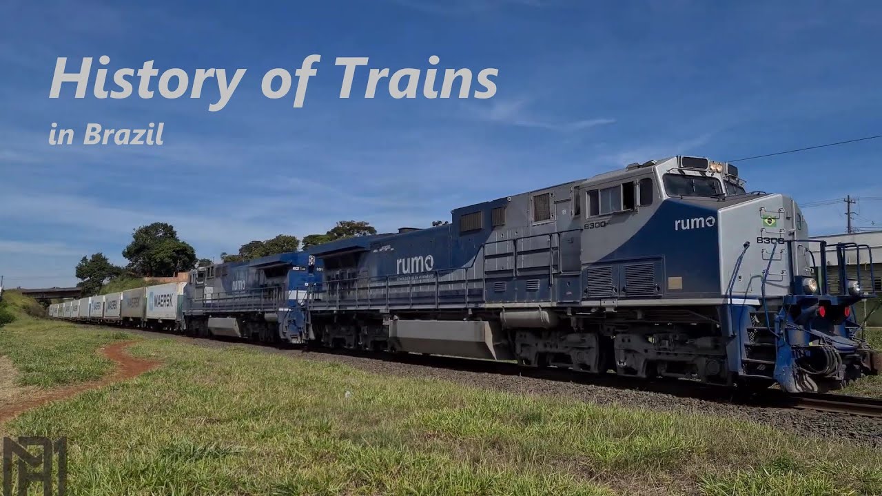 The Fascinating History of Trains in Brazil - YouTube