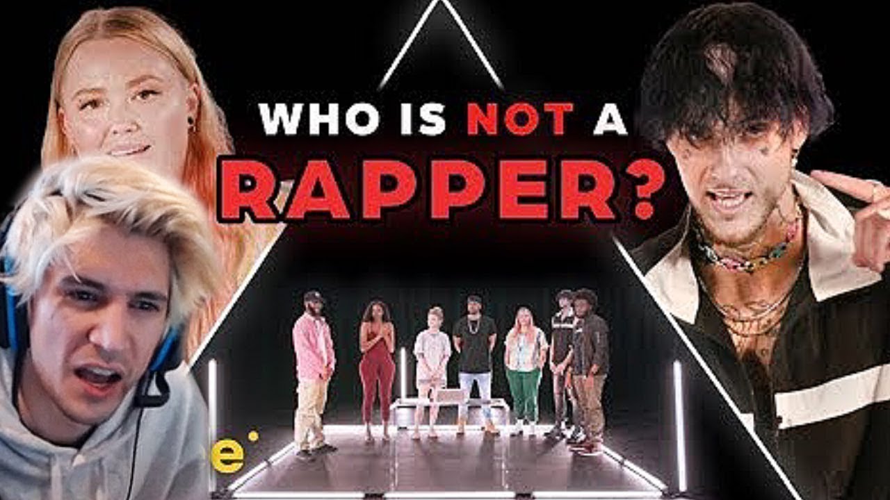 xQc Reacts to 6 Rappers vs 1 Fake Rapper - YouTube