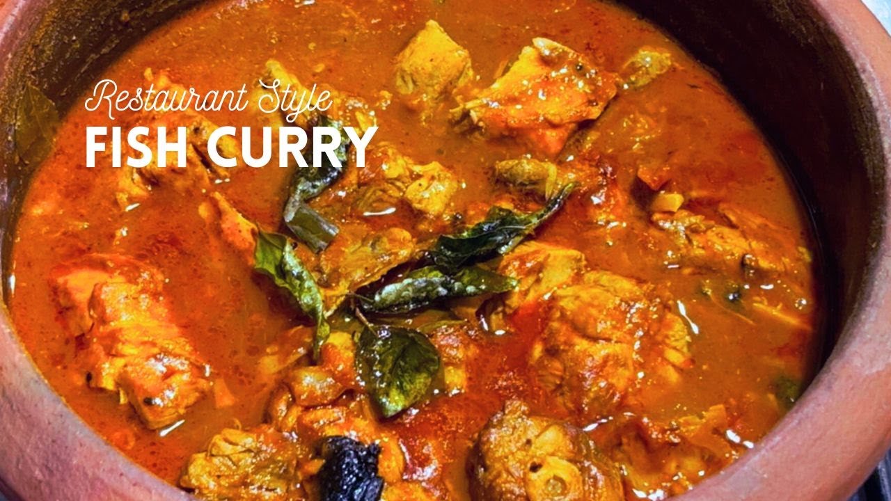 Restaurant Style Fish Curry | Variety Fish Curry Recipe | Kerala Hotel ...