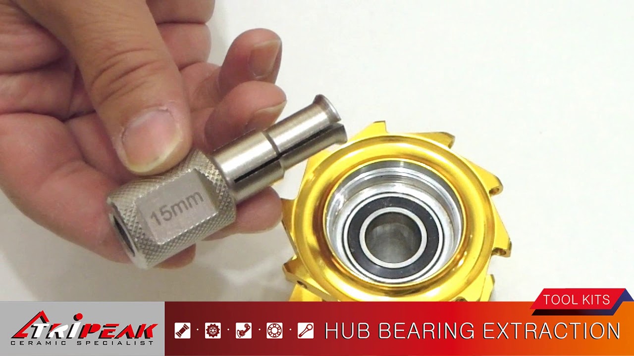 2018 EMA-TT-W002 Hub Bearing Extraction Tool Kits Operation - YouTube