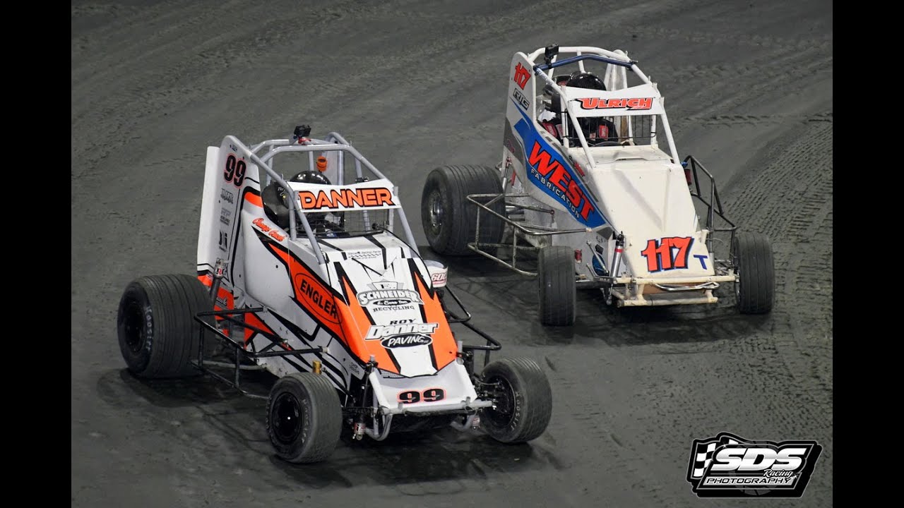 Tyler Ulrich | East Coast Indoor Dirt Nationals | A-main - YouTube