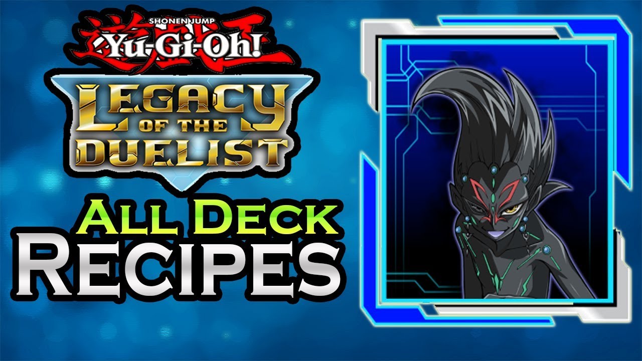 Yu-Gi-Oh! Legacy of the Duelist - All Number 96's Deck Recipes - YouTube