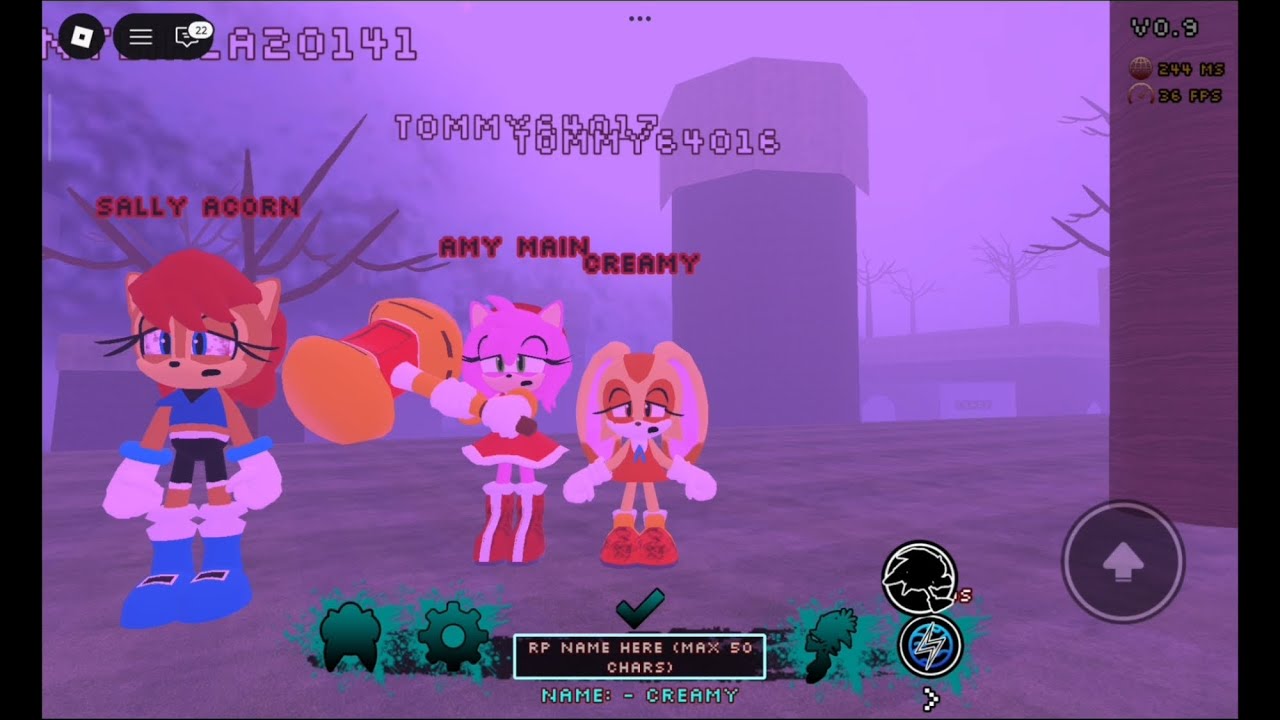 Sonic.EXE RP: Nightmare Calamity | Cream Gameplay Part 100 - YouTube