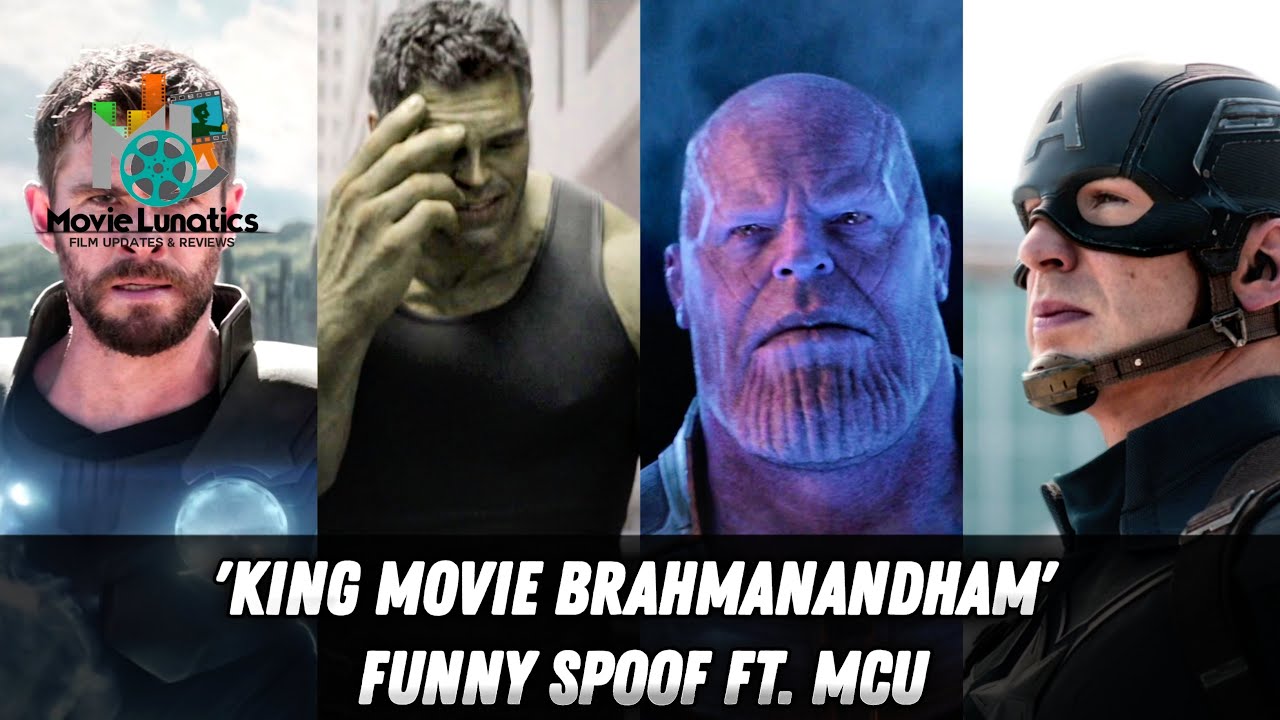 King movie Brahmanandham comedy scene funny spoof ft. MCU | Marvel ...