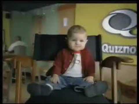 Quizno's Bob the Baby - YouTube