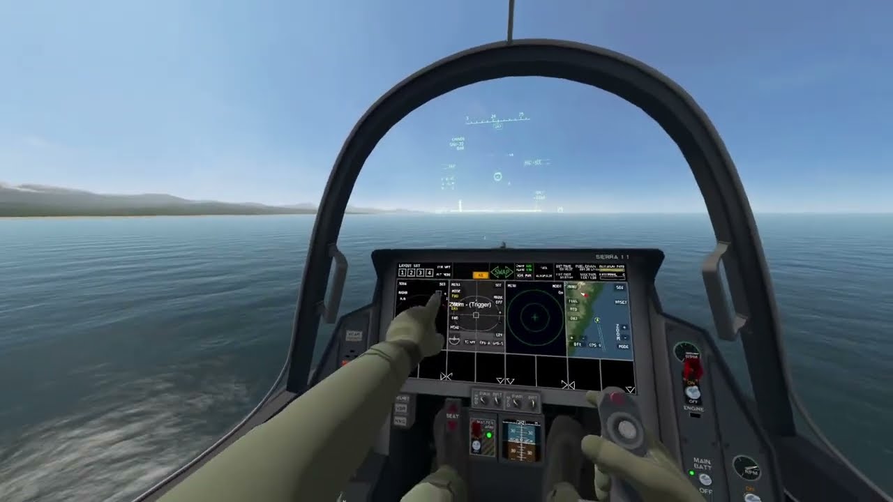 VTOL VR Cockpit View - YouTube