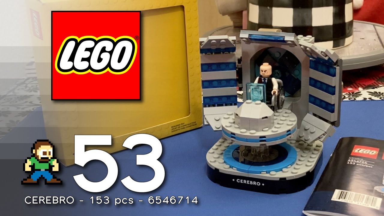 LEGO Products - Cerebro (Marvel X-Men) - Part 53 (UNBOXING & ASSEMBLY ...
