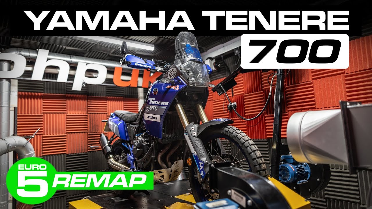 NEW 2025 Yamaha Tenere 700 Dyno Tuning! | BHP UK Custom ECU Remapping ...