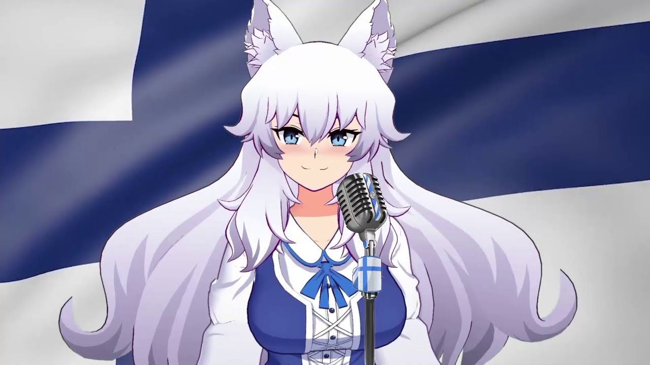 Lumi sings The Finnish National Anthem! - YouTube