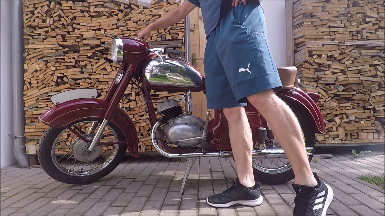 Jawa-ČZ 150/352, r.v. 1956 s TP - YouTube