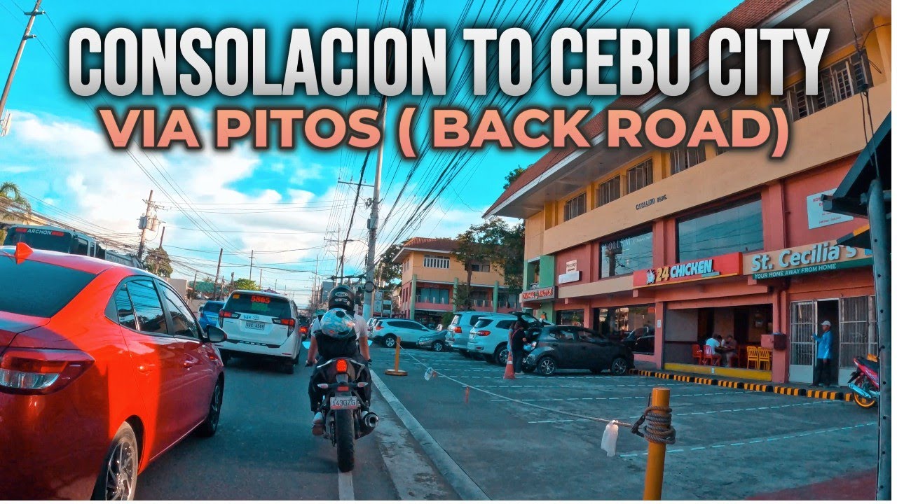 CONSOLACION TO CEBU CITY VIA PITOS ROAD. TAKING THE BACKROAD - YouTube