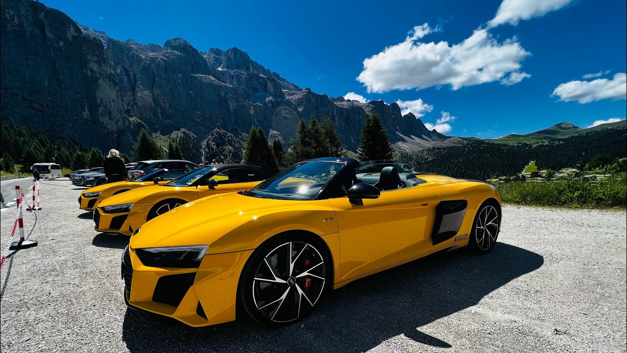 Audi R8 Südtirol Tour 2022 - YouTube