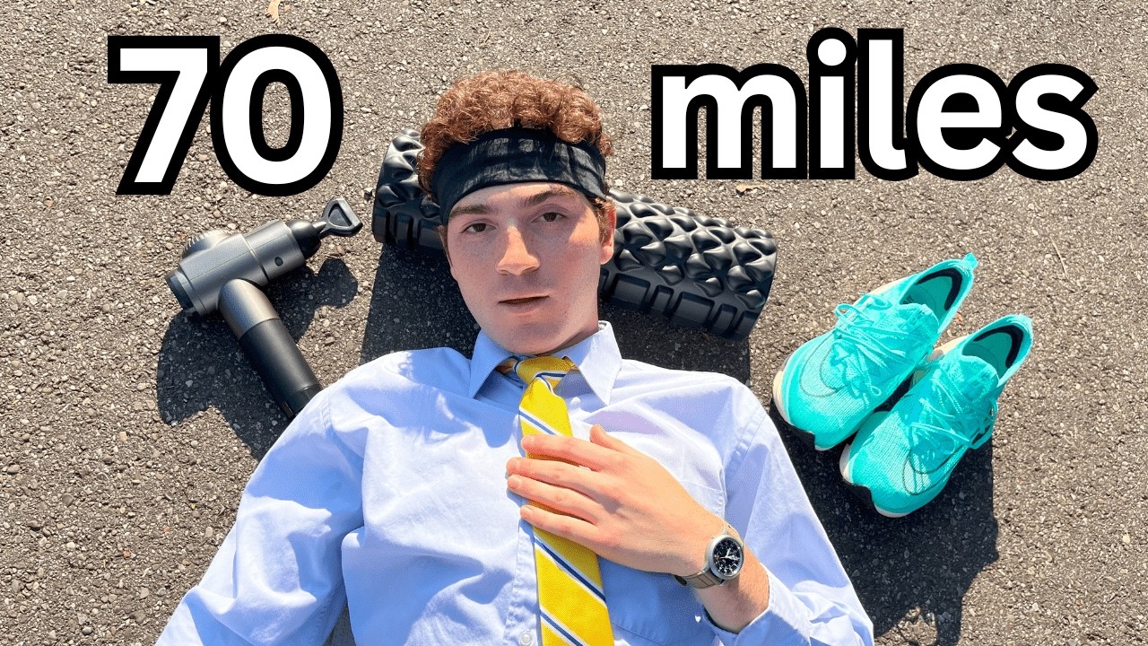 How I Run 70 Miles per Week With a 9-5 Job - YouTube