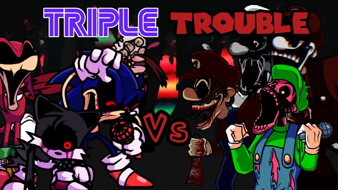 TripleTrouble but the mario.exe gang sings(fnf/cover) - YouTube