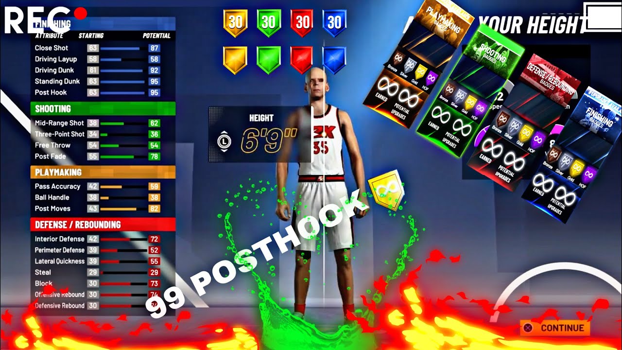 *NEW* BEST 6’9 POSTSCORER BULD WITH A 99 POST HOOK IN NBA 2K21! BEST ...