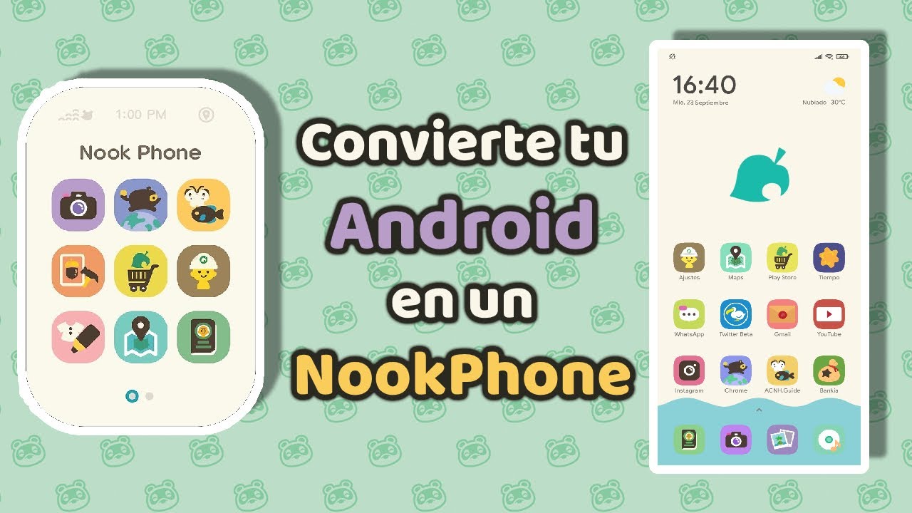 CONVIERTE TU ANDROID EN UN NOOKPHONE - Tutorial - YouTube