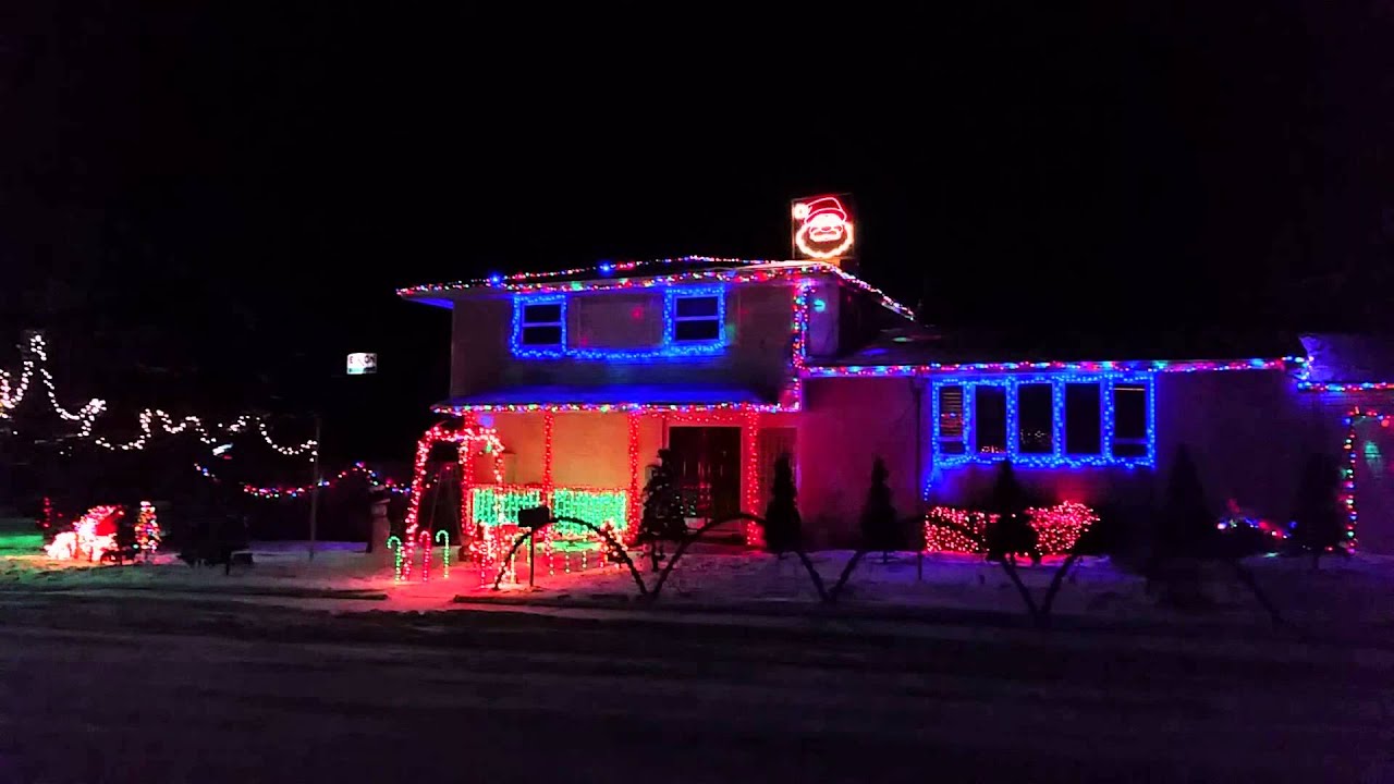 2015 Christmas Light Show - Rudolph the Red-Nosed Reindeer - YouTube