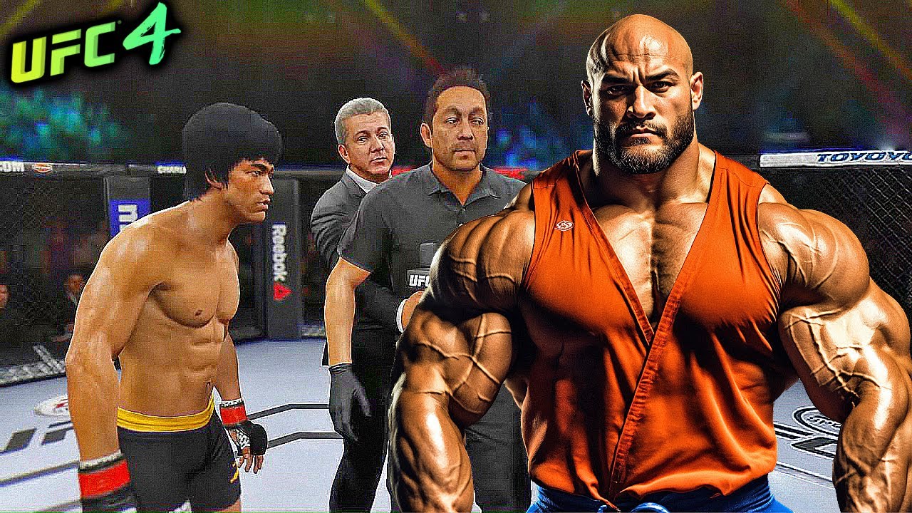 Bruce Lee vs. Akuma Boy (EA sports UFC 4) - YouTube