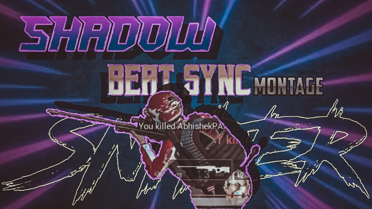 "SHADOW" SNIPER BEAT SYNC MONTAGE #1| PUBG MOBILE LITE - YouTube