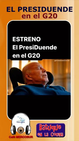 El Presiduende #Milei en el G 20 - YouTube
