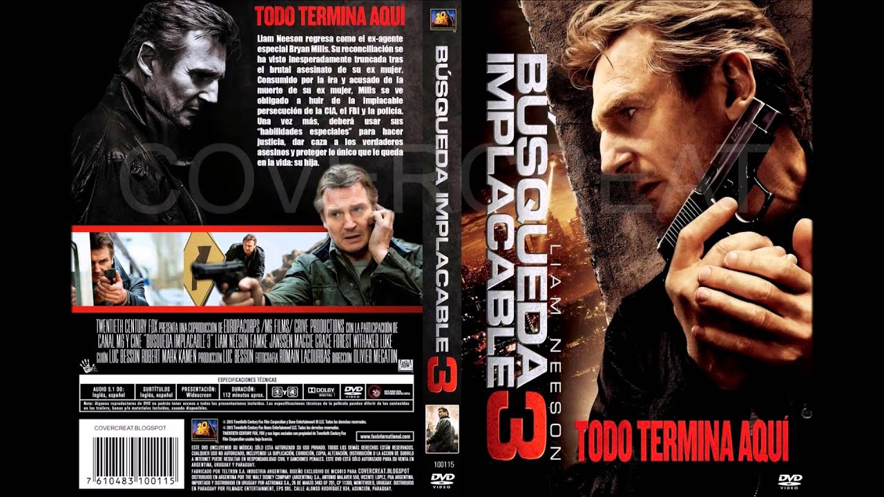 DESCARGA BUSQUEDA IMPLACABLE 3 BLURAY RIP HD LATINO - YouTube