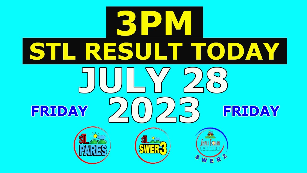 3pm STL Result Today July 28 2023 Friday Visayas And Mindanao YouTube 3pm-stl-result-today-july-28-2023-friday-visayas-and-mindanao-youtube
