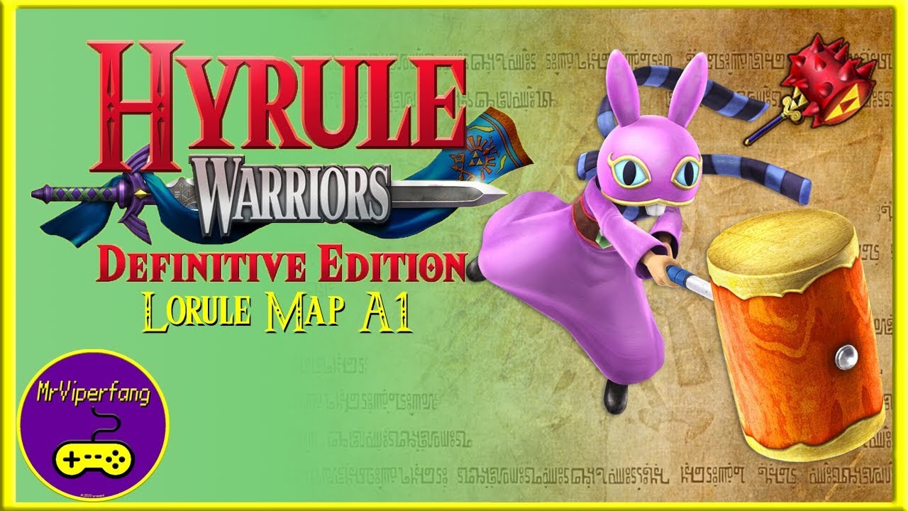 Hyrule Warriors (Switch): Lorule Map A1 - Obtaining Ravio's Nice Hammer ...