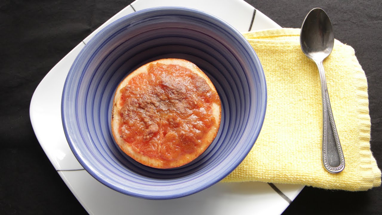 Roasted Grapefruit Recipe - YouTube