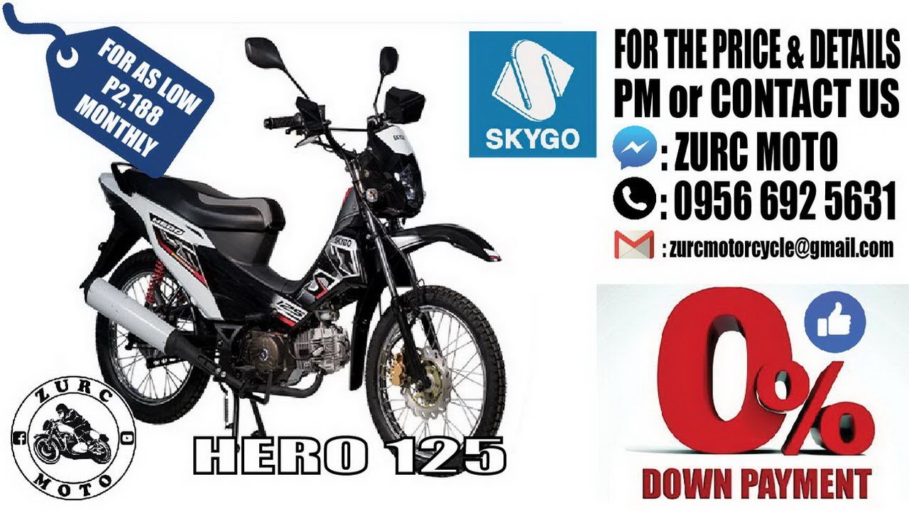 Skygo Hero 125 | Price & Specs - YouTube