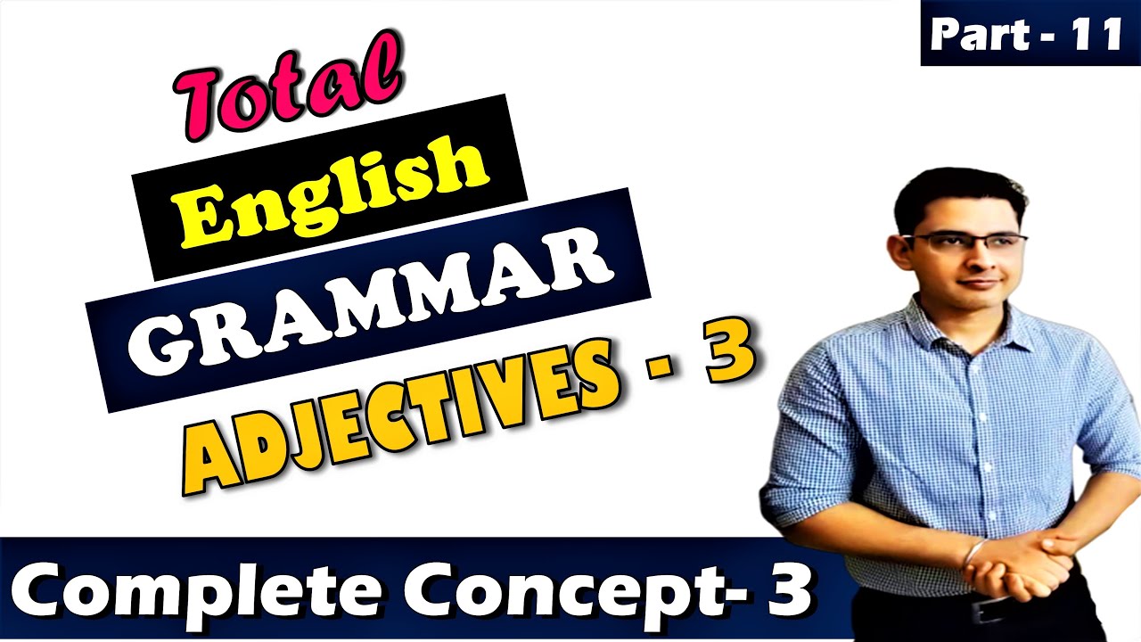 Rules of Adjectives | Adjective Errors- 3 | Complete English Grammar ...
