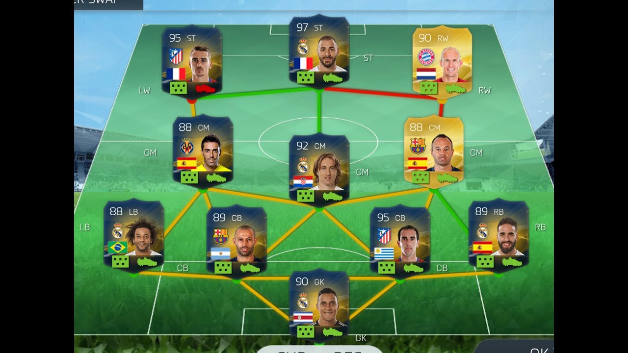 Fifa 16 Mobile | Online Season Gameplay | - YouTube