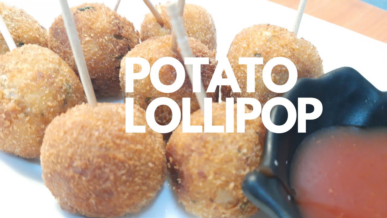 POTATO LOLLIPOP | EASY EVENING SNACK | PARTY STARTER | VEG CRISPY ...
