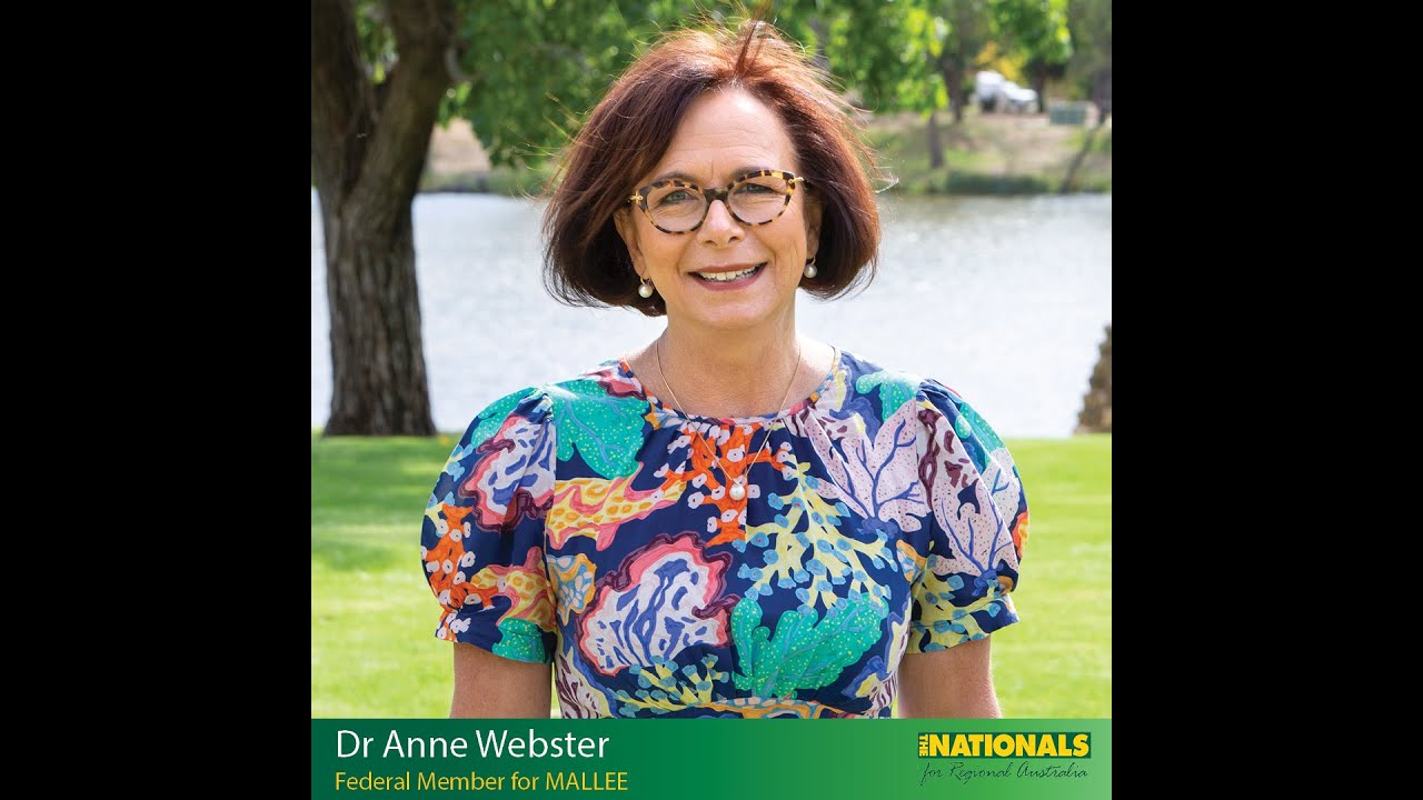 Dr Anne Webster speech - 1 December 2022 - YouTube
