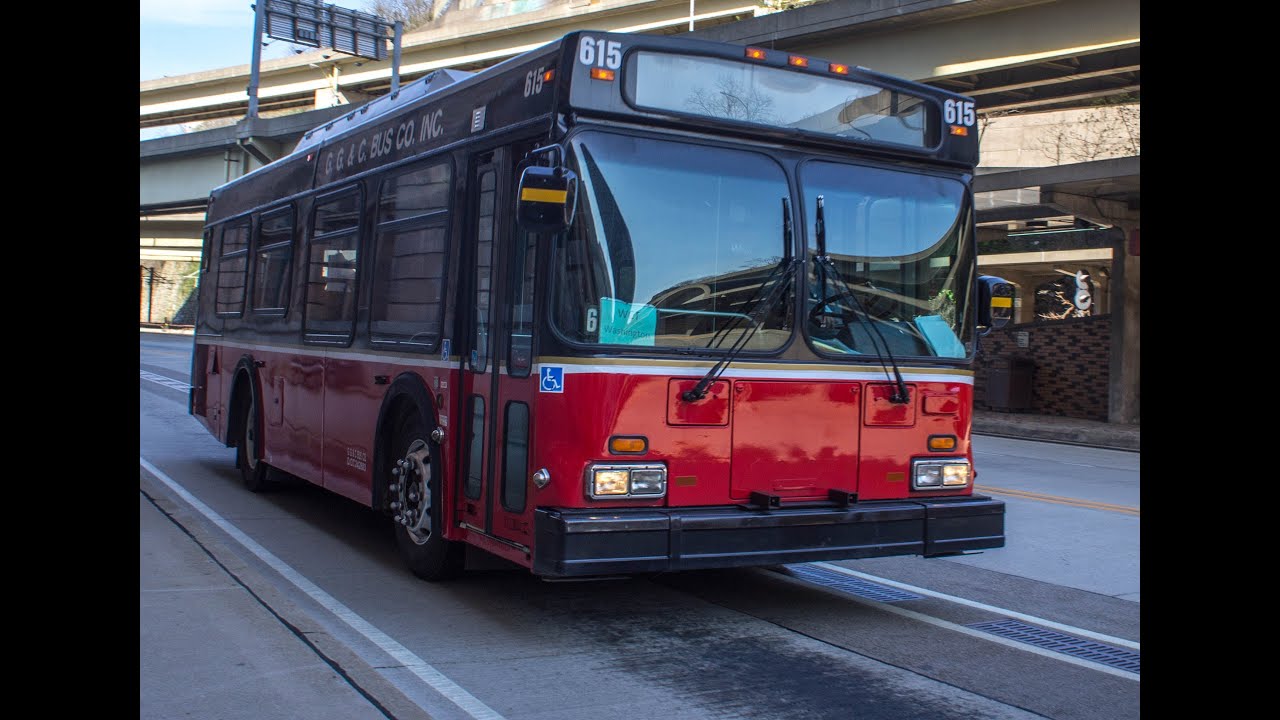 A ride on Washington City Transit's New Flyer D30LF - YouTube