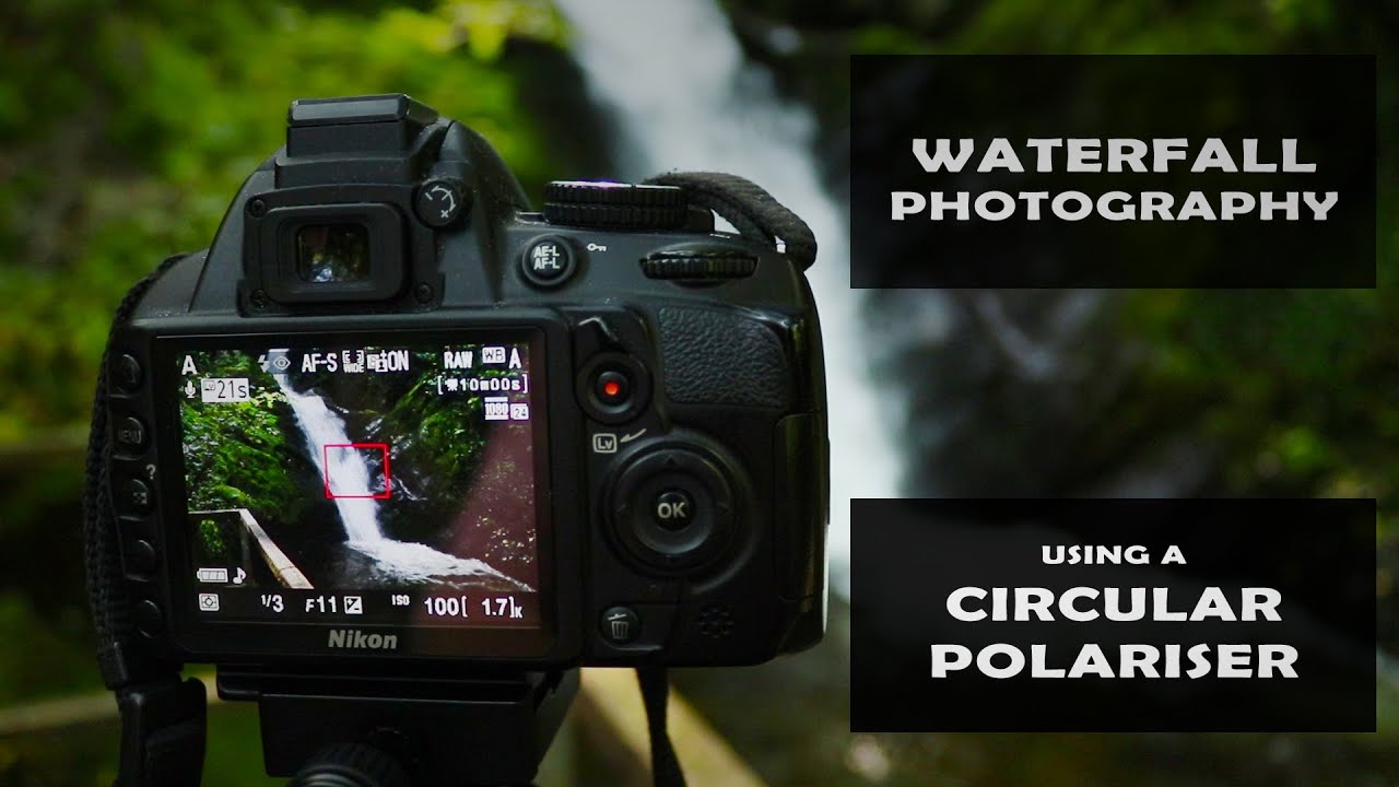 How to use a POLARIZING FILTER when PHOTOGRAPHING WATERFALLS | Dolgoch ...