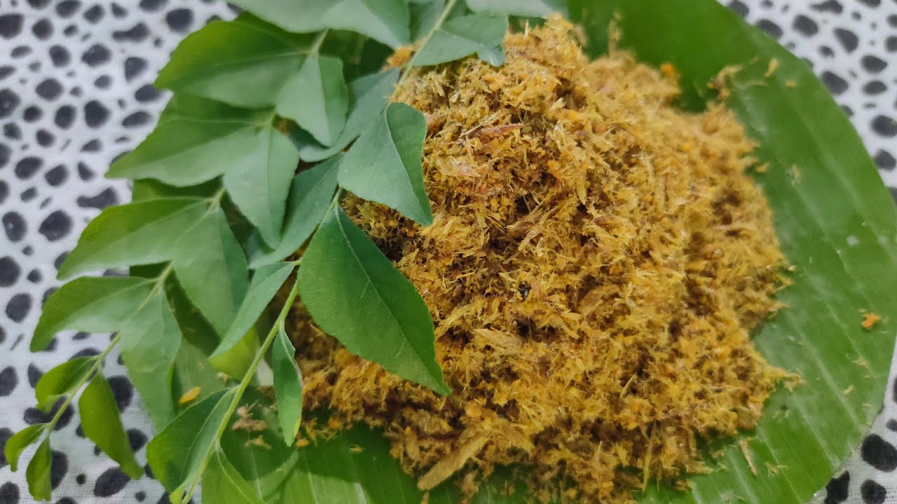 Nethili karuvadu Podi || Anchovies Dry Fish Recipe - YouTube