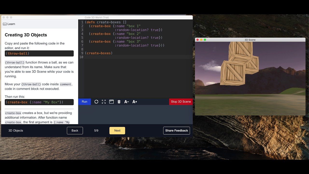 Code 3D World - Demo - YouTube