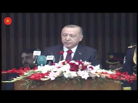 Cumhurbaşkanı Erdoğan, Pakistan Millî Meclisi ve Senatosu’nun ortak oturumunda konuşuyor