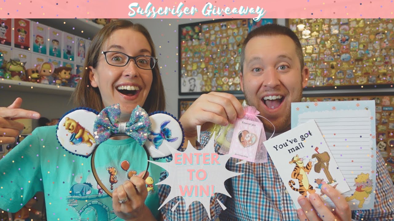 **CLOSED** It's Time For A Disney Giveaway!! | Subscriber Giveaway ...