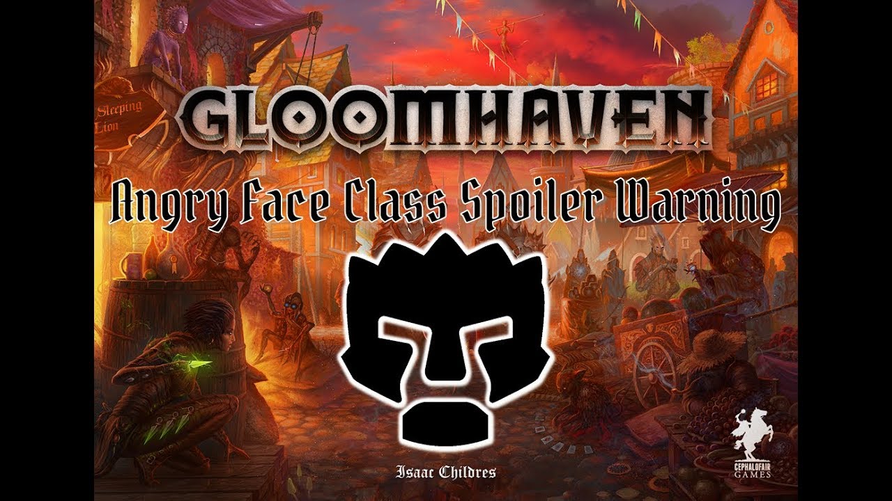 Gloomhaven - Angry Face Painted - YouTube