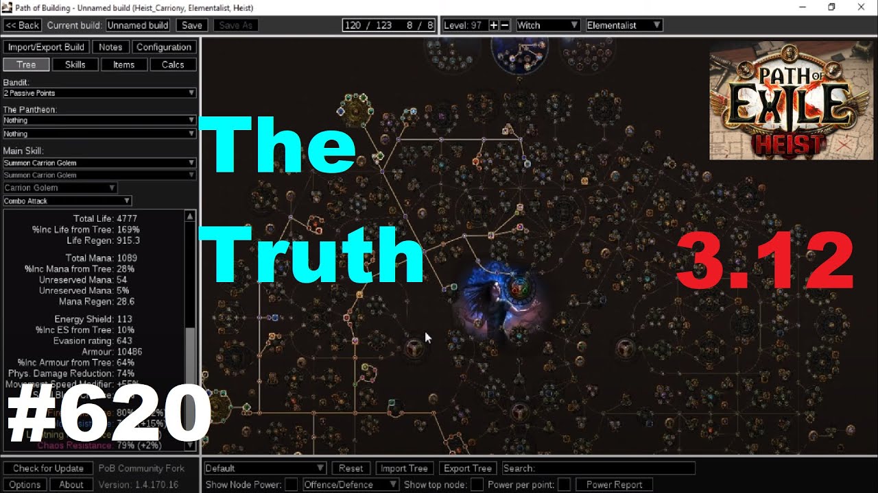 [Path of Exile] The TRUTH About Armour (20,000 armour without flasks ...