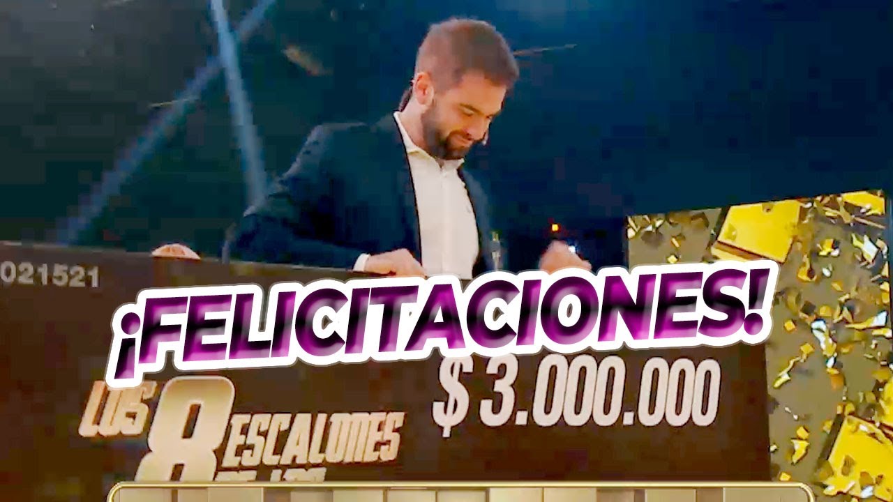 ¡BRAVO! Emilio ganó 3 millones de pesos en "Los 8 escalones de los 3 ...