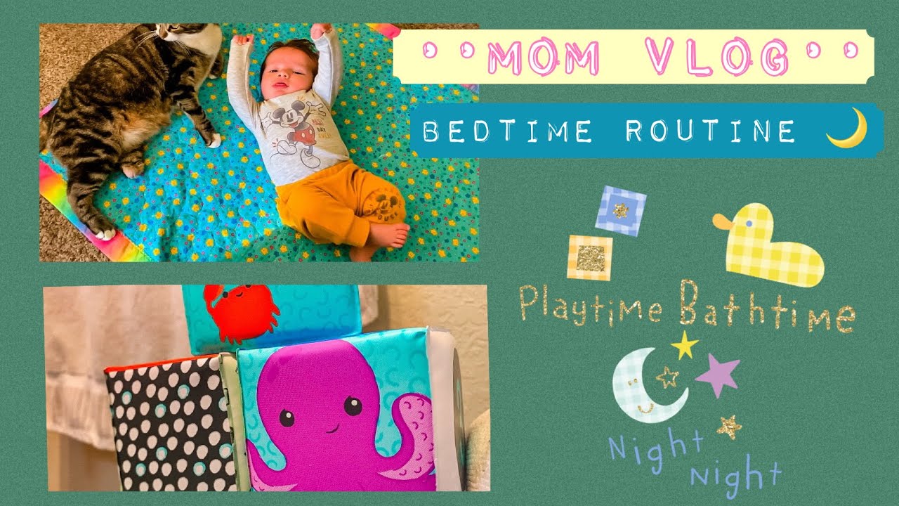 Mom Vlog / Realistic Bedtime Routine - YouTube