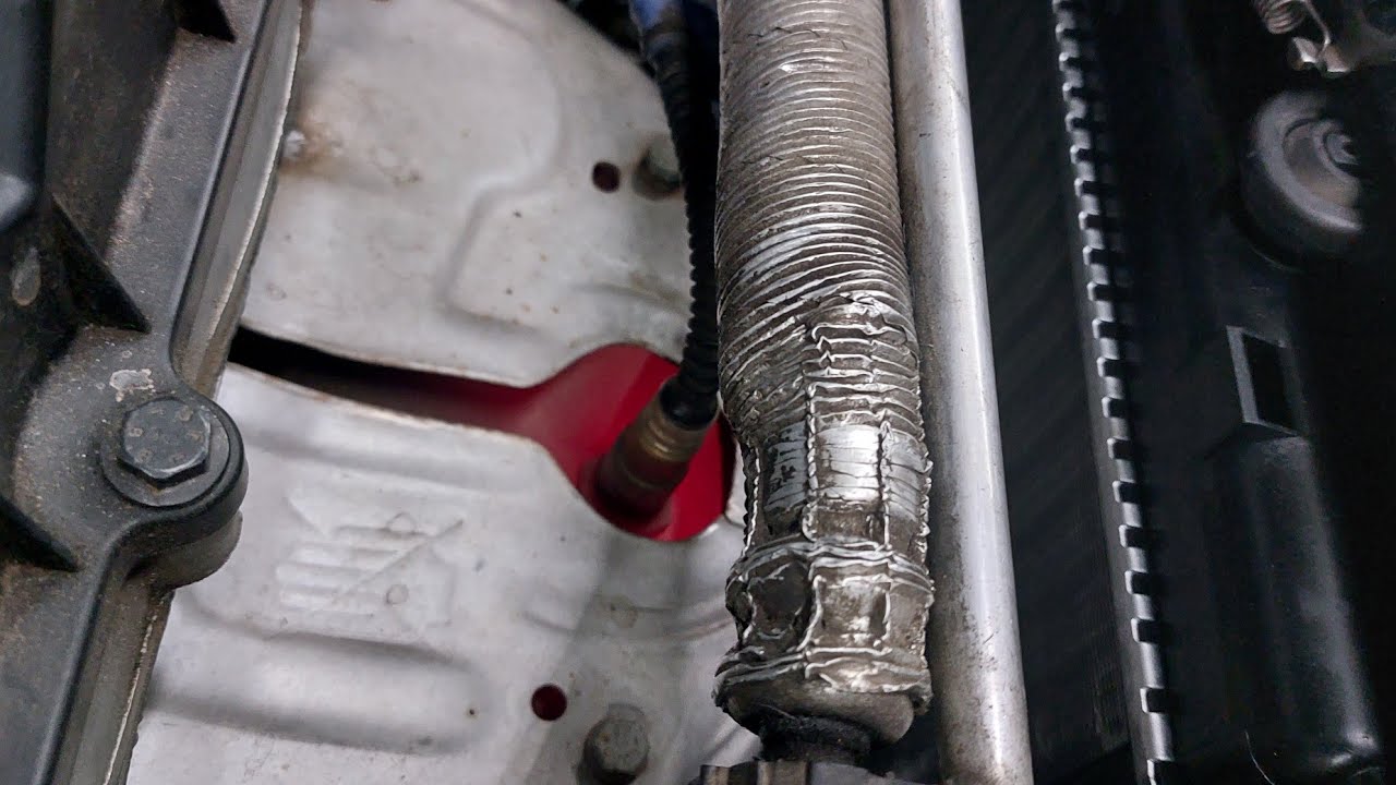 PEUGEOT 207 1.6 16V CÓDIGO P1153 múltiple de escape al rojo - YouTube