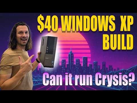 Can a Cheap Dell Optiplex 3010 Run Crysis? | Budget Windows XP Gaming PC Build