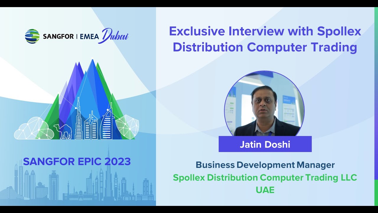 Interview with Jatin Doshi, BDM | Spollex Distribution Computer Trading ...